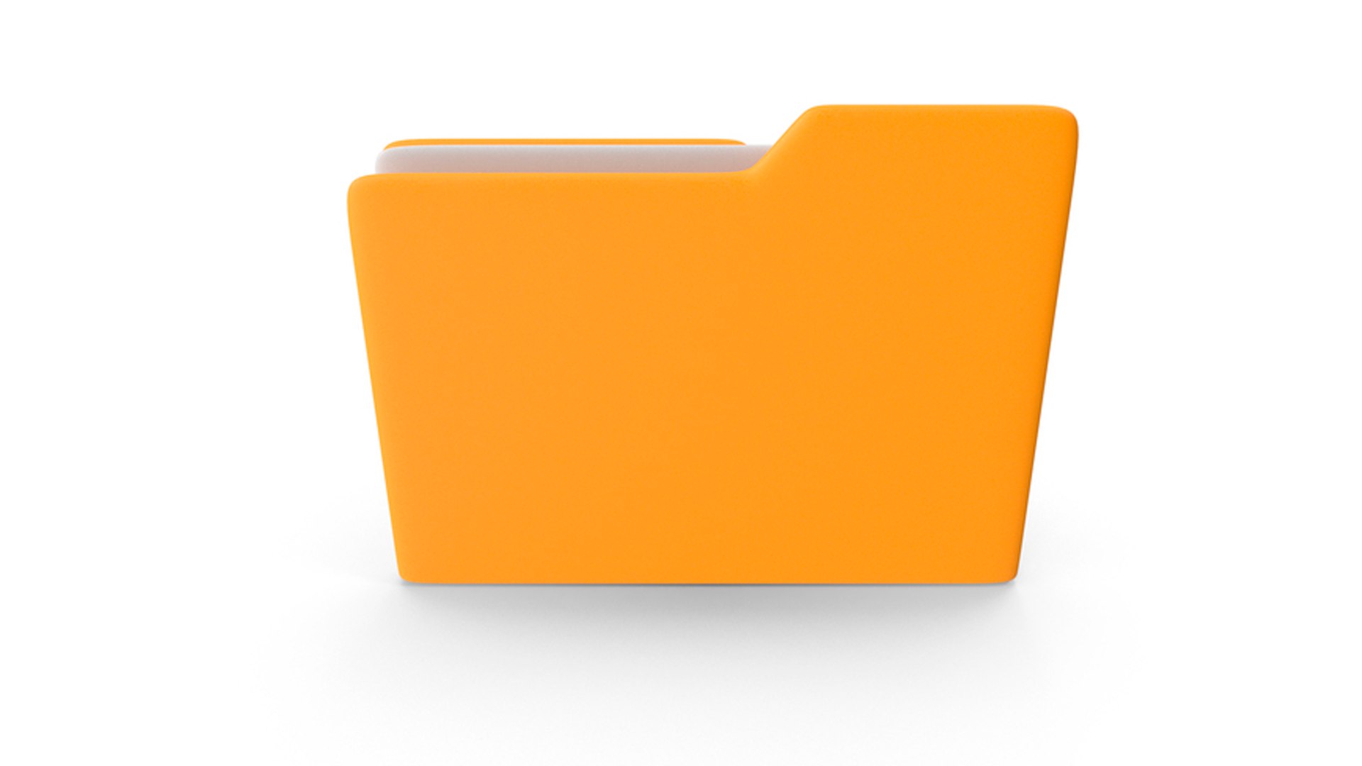 3D Cartoon Folder model - TurboSquid 2143001