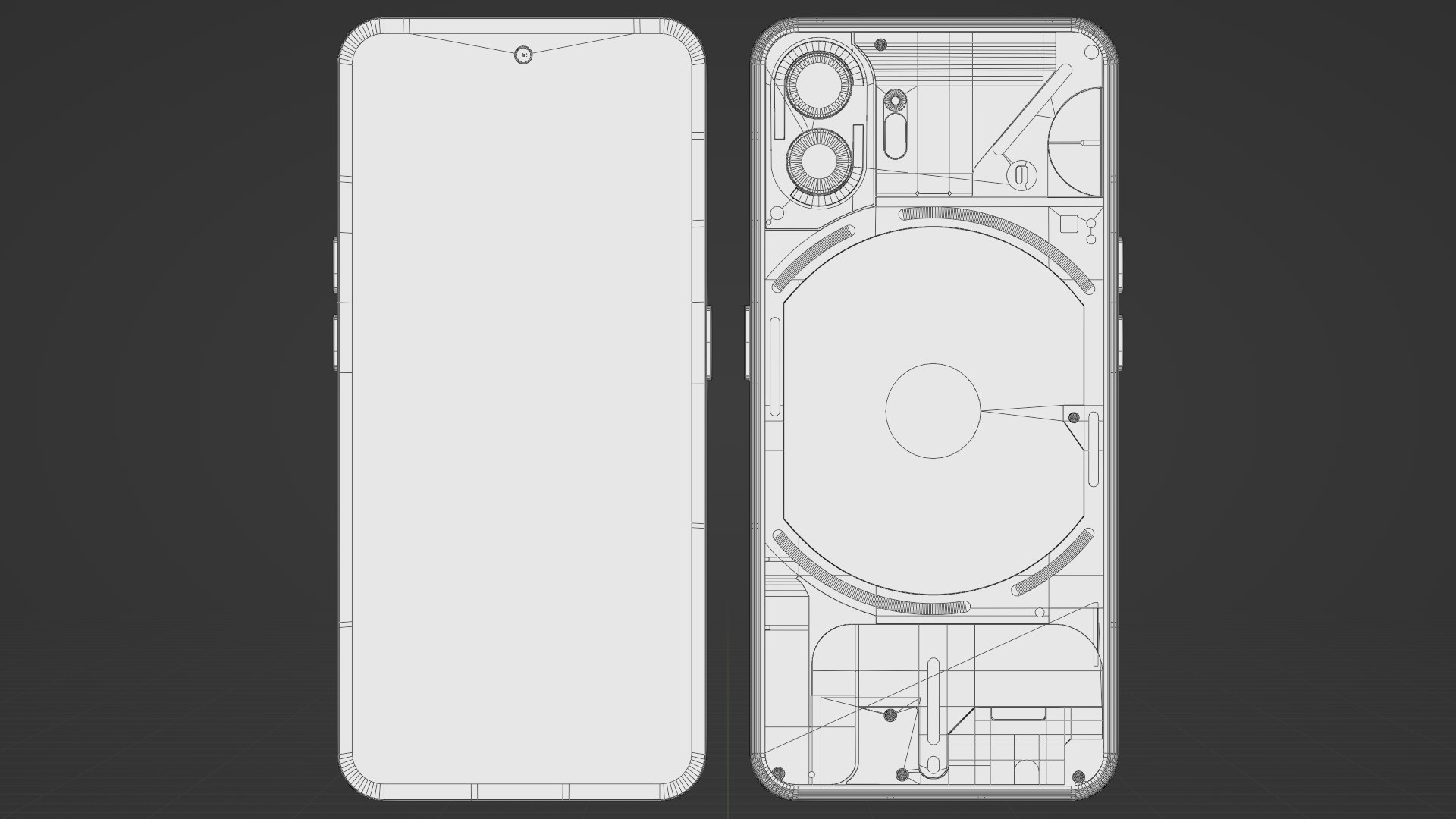 Nothing Phone 2 Dark Grey Model - TurboSquid 2092324