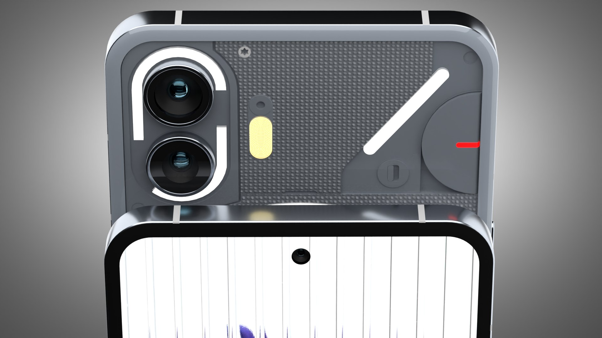 Nothing Phone 2 Dark Grey Model - TurboSquid 2092324