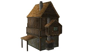 Medieval House 3D Models for Download | TurboSquid