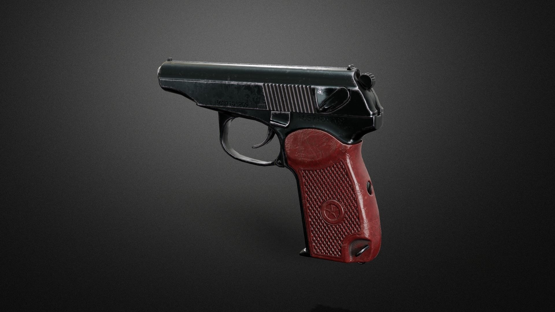 3D Model Pm Pistol Fps Pack - TurboSquid 1397802