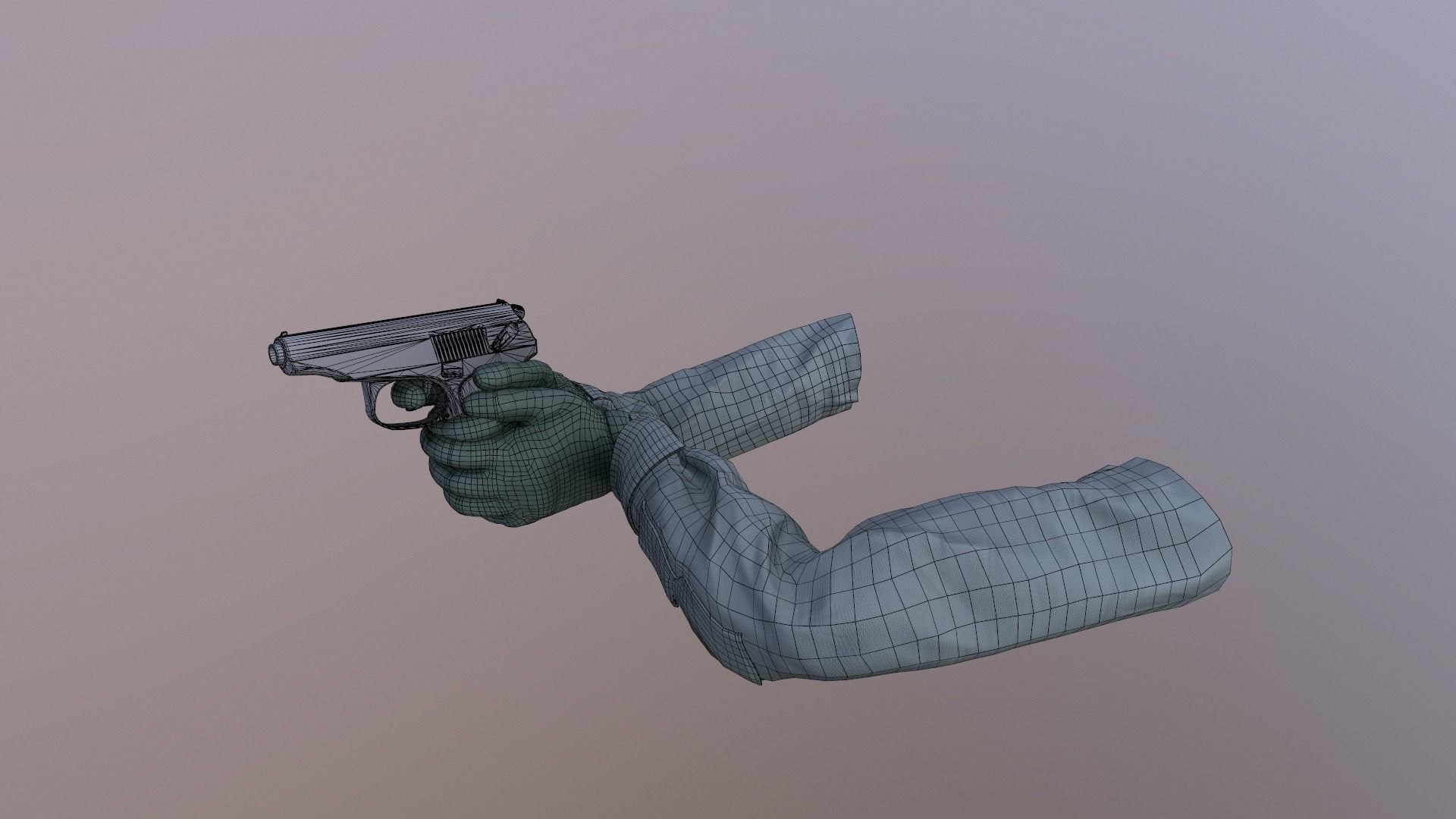 3D Model Pm Pistol Fps Pack - TurboSquid 1397802