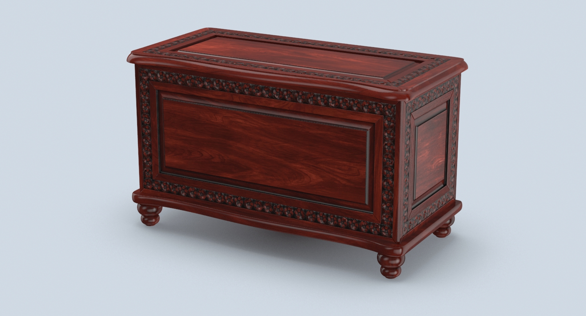 3D Hope-chest-02---closed Model - TurboSquid 1176741