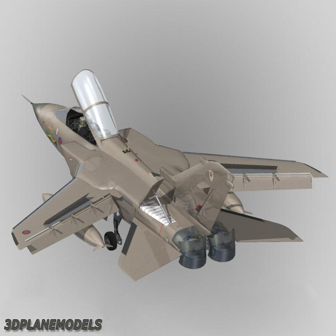 3d Model Panavia Tornado Ids Royal