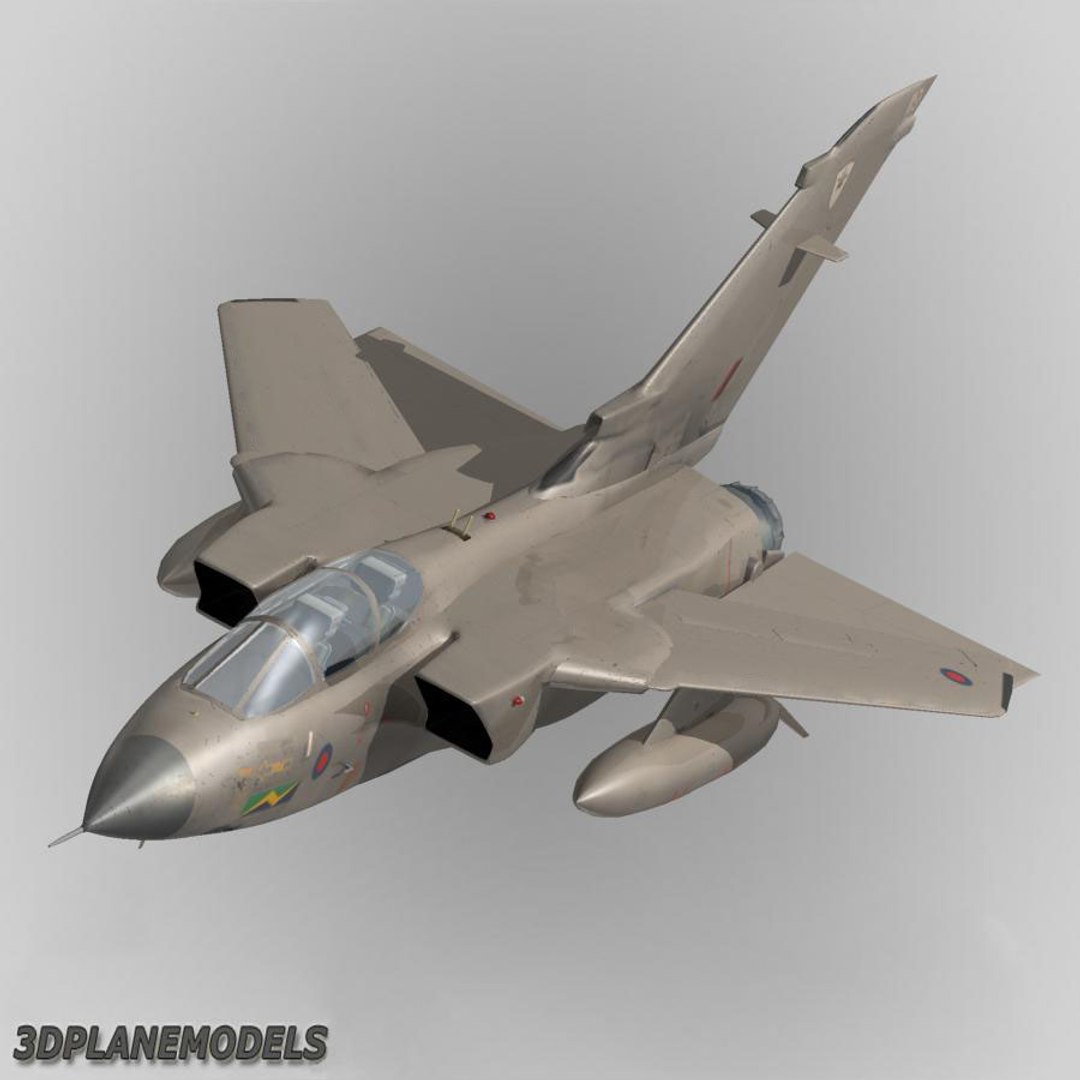 3d Model Panavia Tornado Ids Royal
