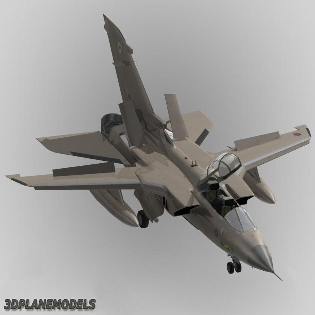 3d Model Panavia Tornado Ids Royal
