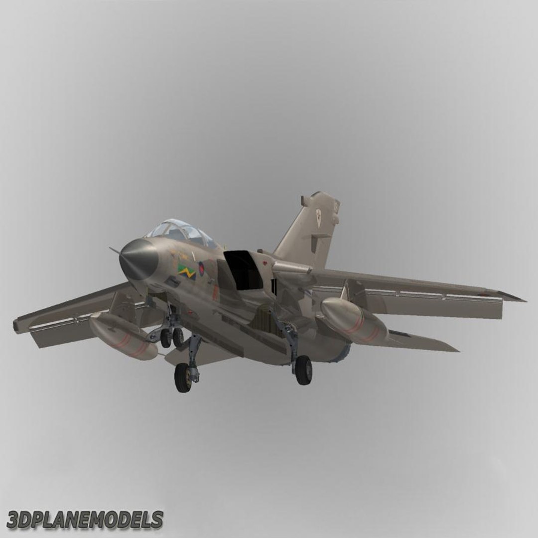 3d Model Panavia Tornado Ids Royal