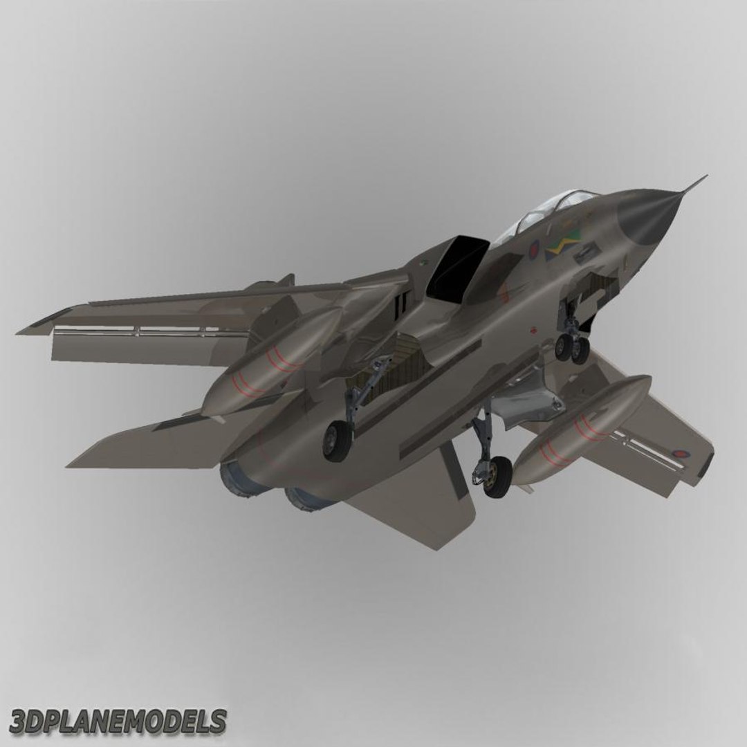 3d Model Panavia Tornado Ids Royal