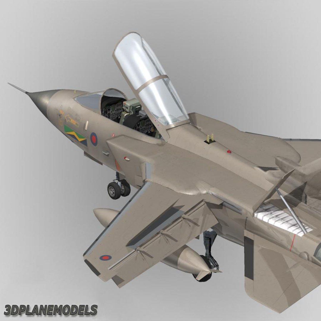 3d Model Panavia Tornado Ids Royal
