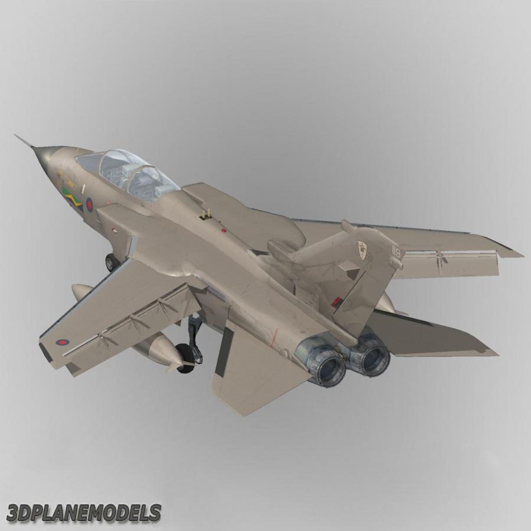 3d Model Panavia Tornado Ids Royal