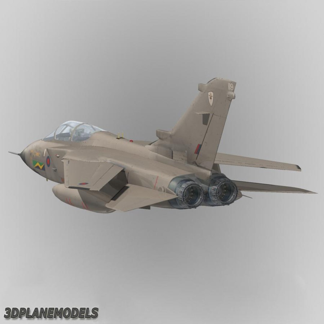 3d Model Panavia Tornado Ids Royal