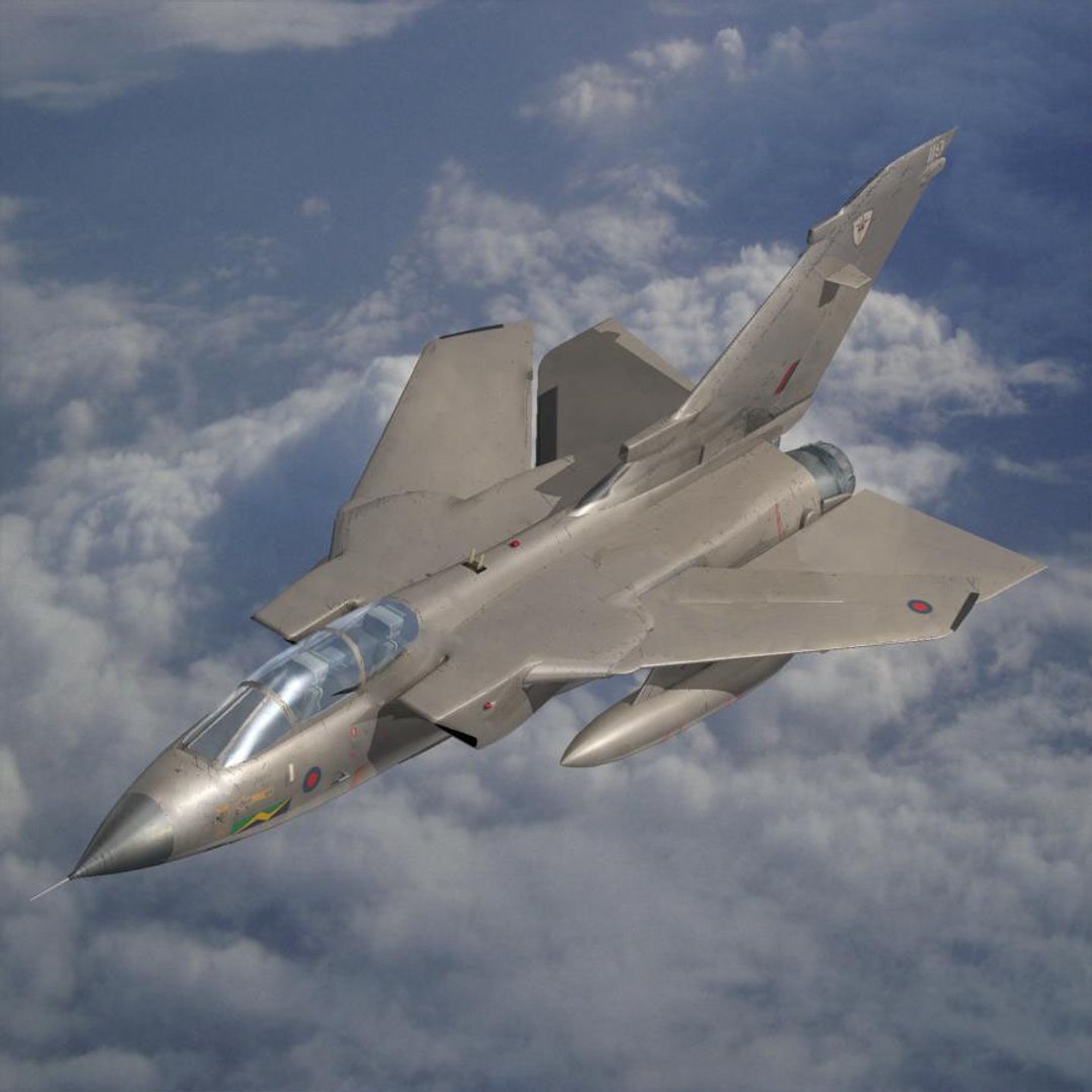 3d Model Panavia Tornado Ids Royal