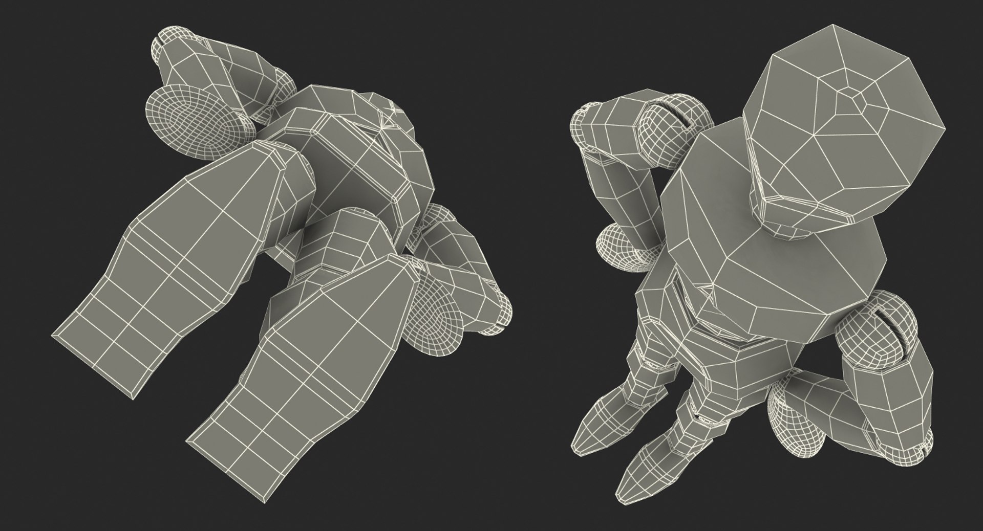 Small wooden dummy doll 3D - TurboSquid 1336937