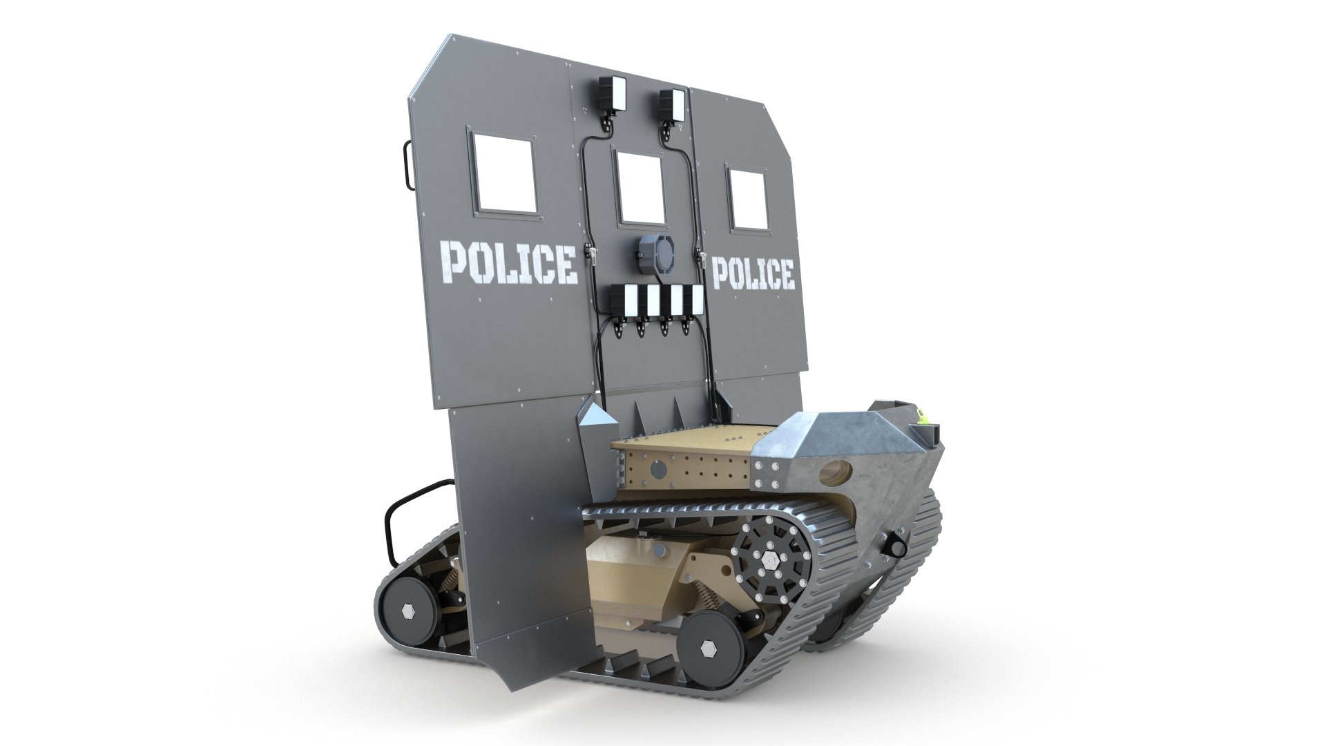 3D Robotic Swat Ballistic - TurboSquid 1657448