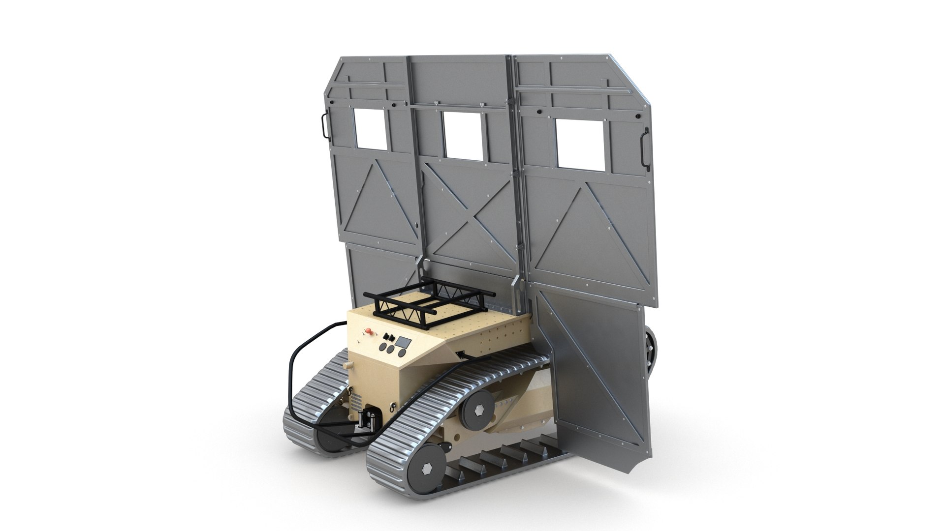3D Robotic Swat Ballistic - TurboSquid 1657448