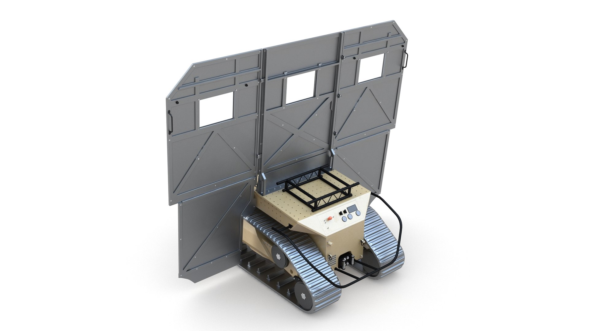 3D Robotic Swat Ballistic - TurboSquid 1657448