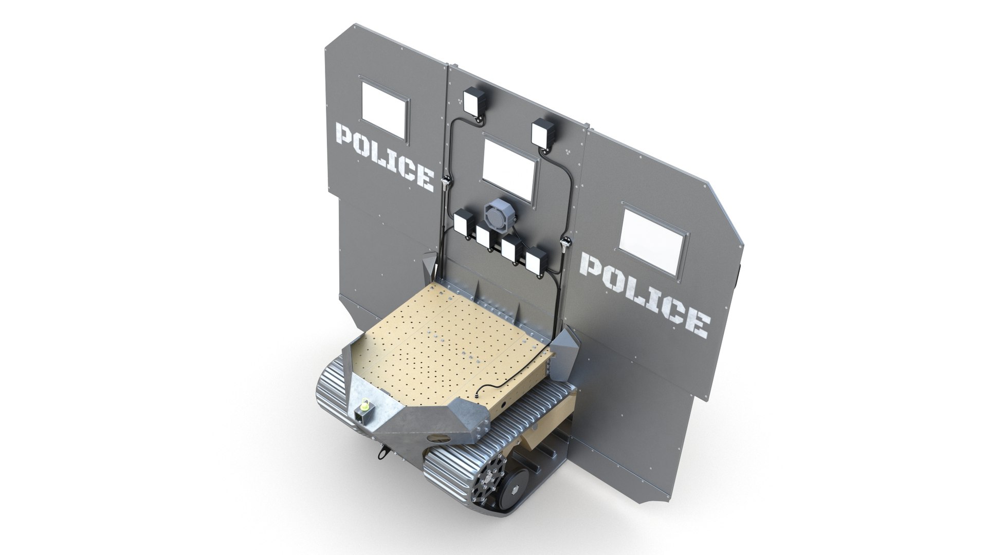 3D Robotic Swat Ballistic - TurboSquid 1657448