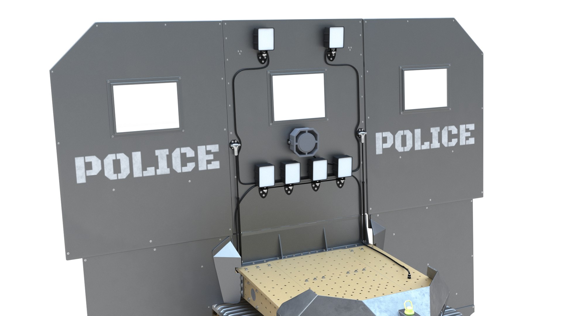 3D Robotic Swat Ballistic - TurboSquid 1657448