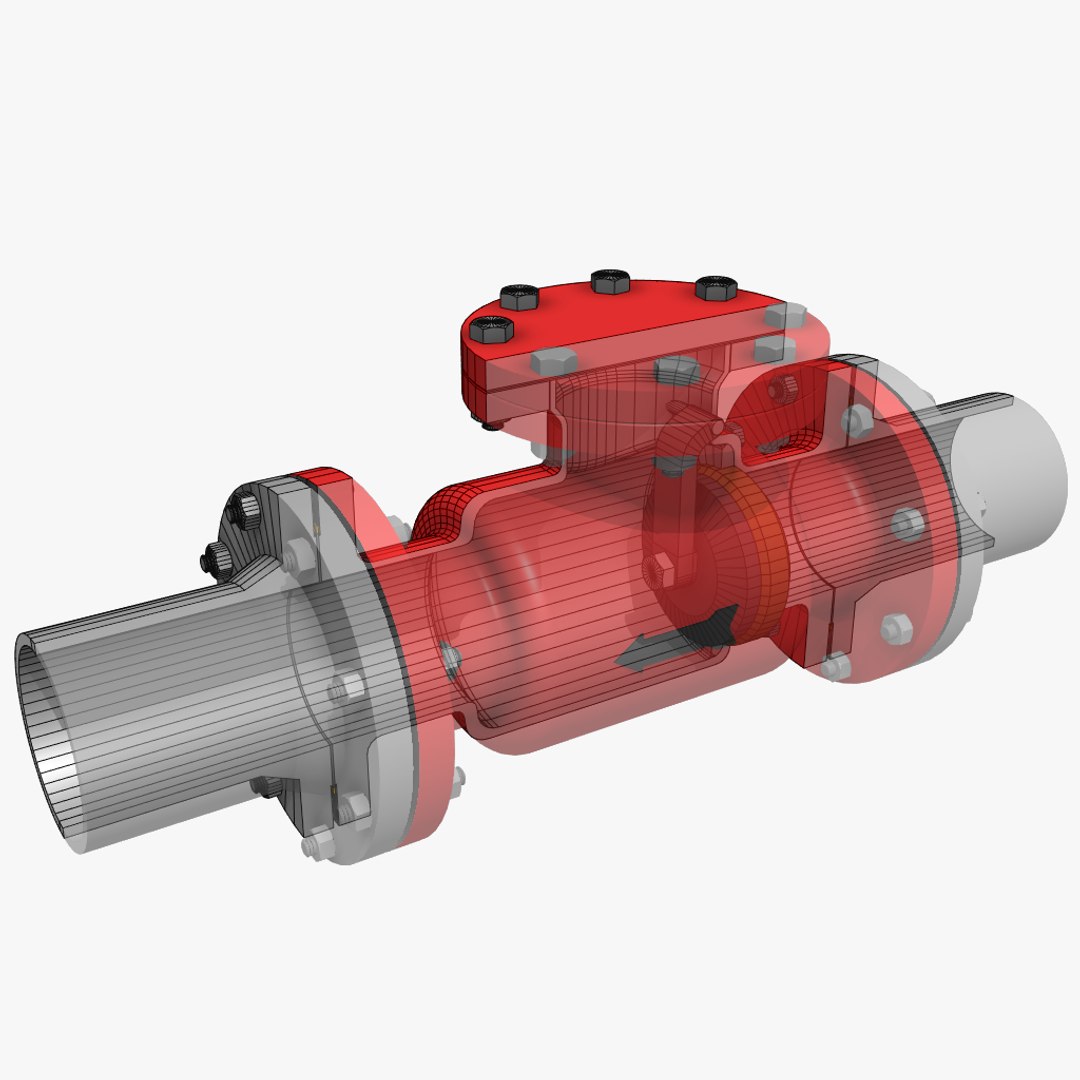 3d non-return valve 1