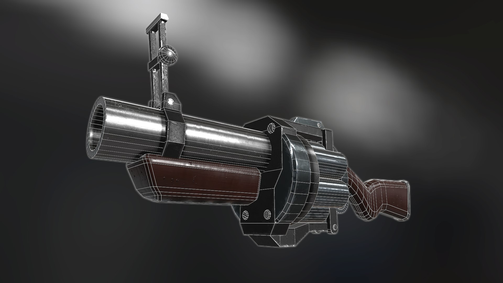 Grenade Launcher Model - TurboSquid 1208445
