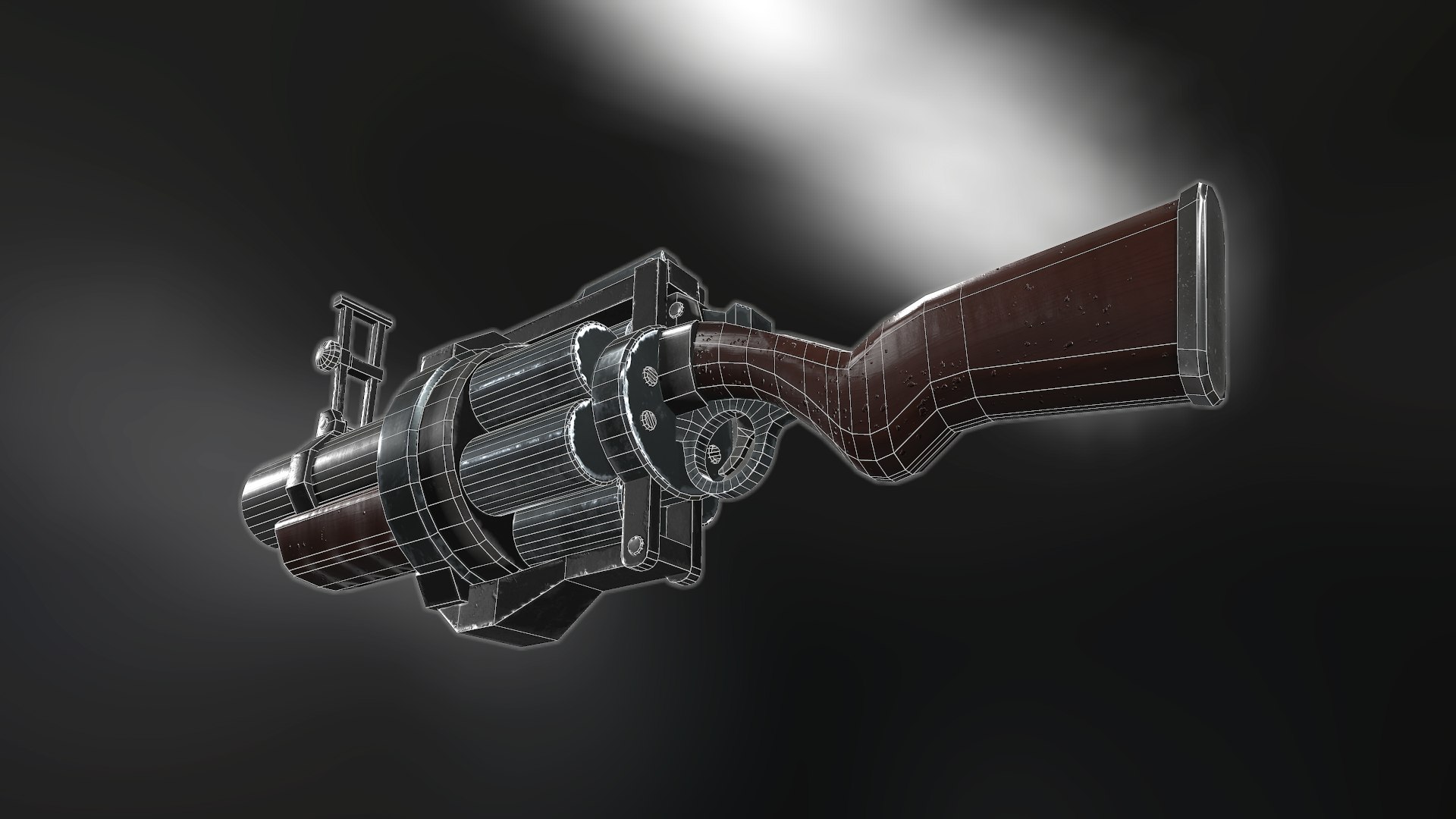 Grenade Launcher Model - TurboSquid 1208445