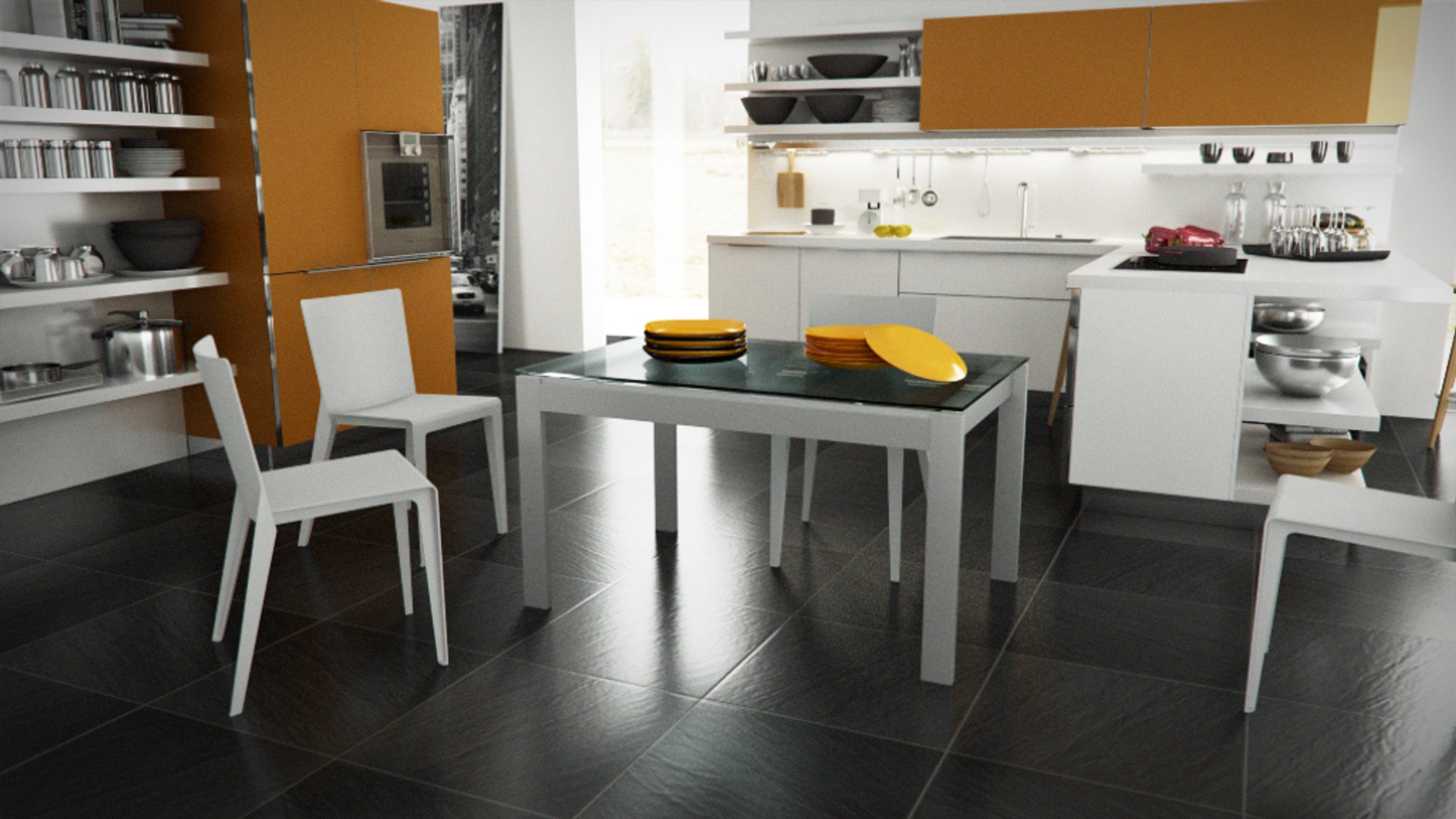 Calligaris Baron Closed 4 C4d