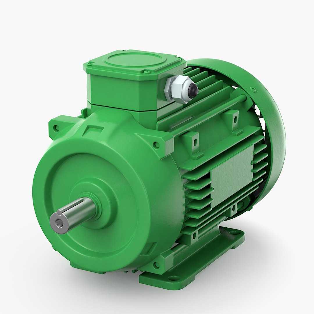 Electric Motor Model - TurboSquid 1356880