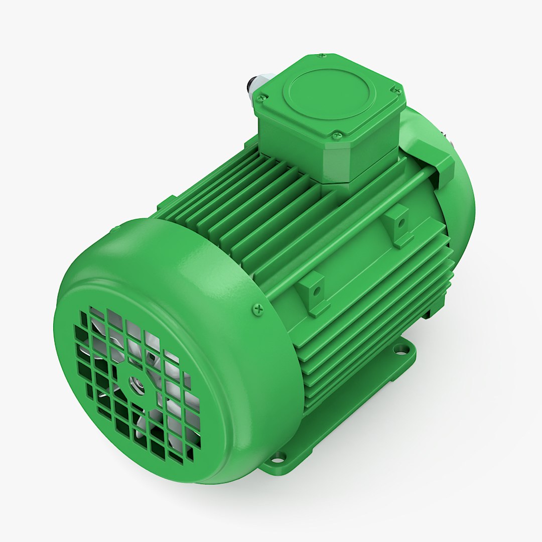 Electric Motor Model - TurboSquid 1356880