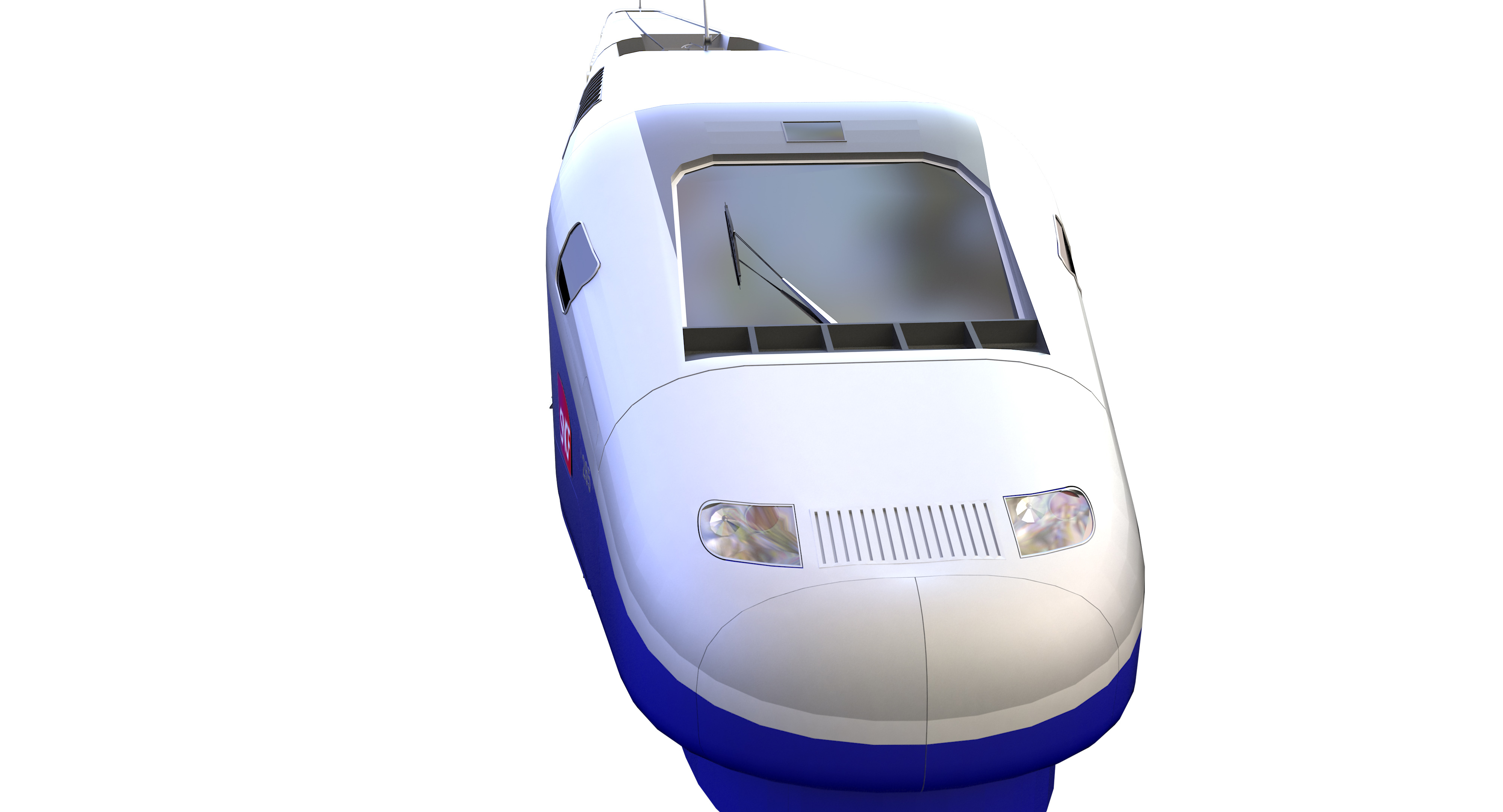 3D sncf tgv duplex model - TurboSquid 1222824