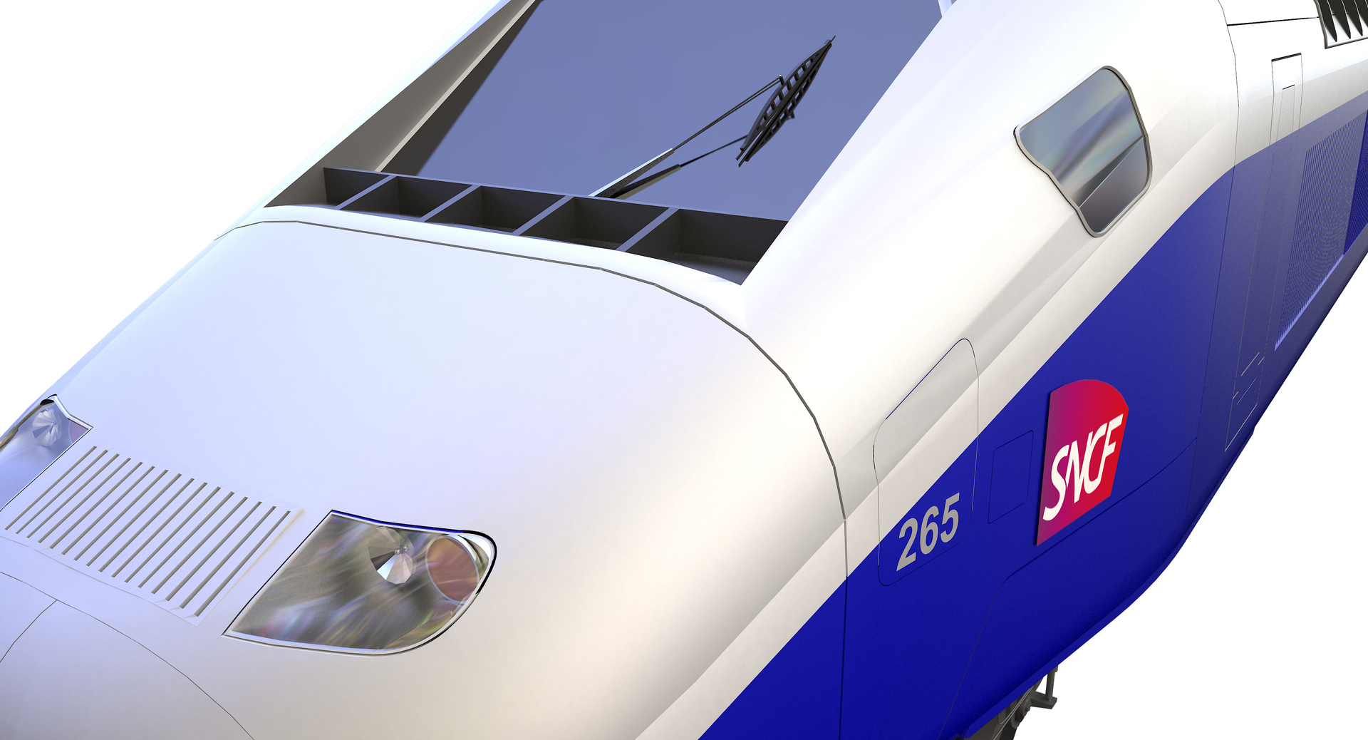 3D sncf tgv duplex model - TurboSquid 1222824