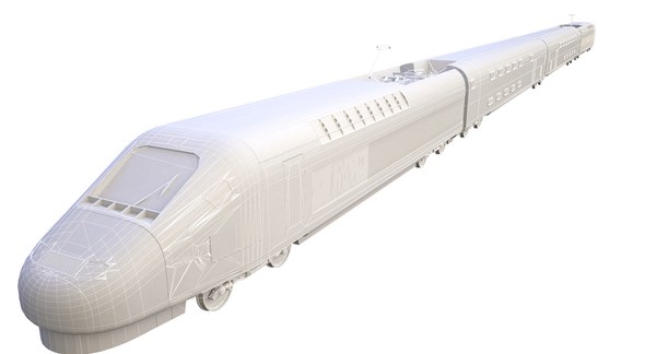 3D sncf tgv duplex model - TurboSquid 1222824