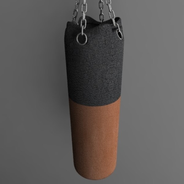 3ds max boxing bag
