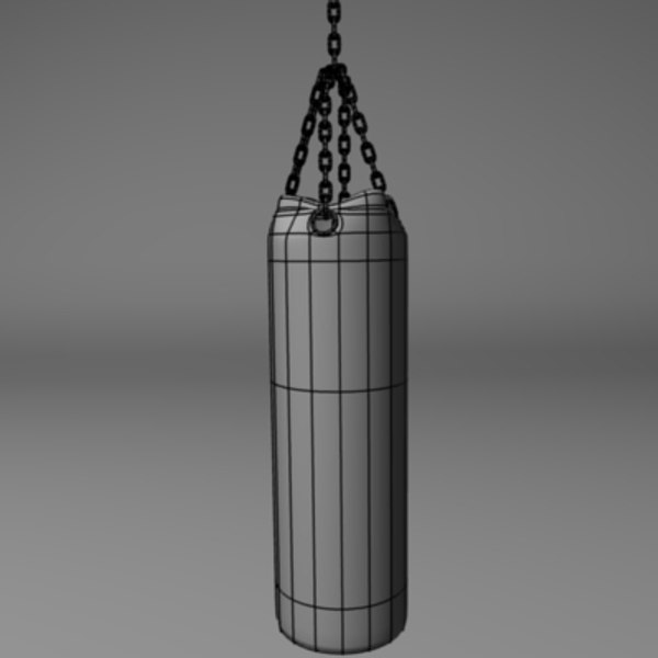 3ds max boxing bag