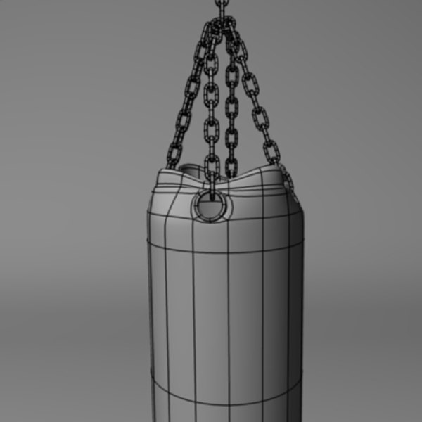 3ds max boxing bag