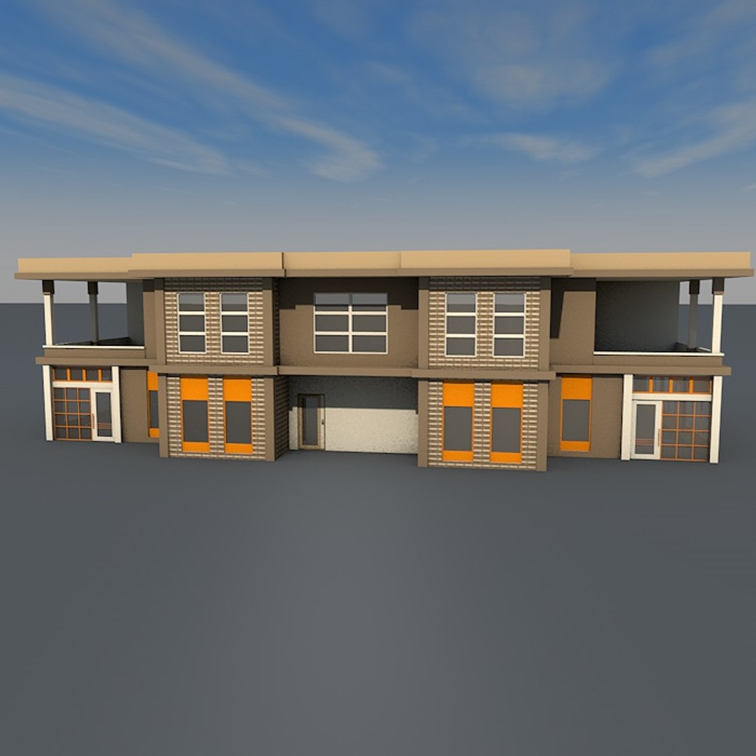 3d Model Building Interior House