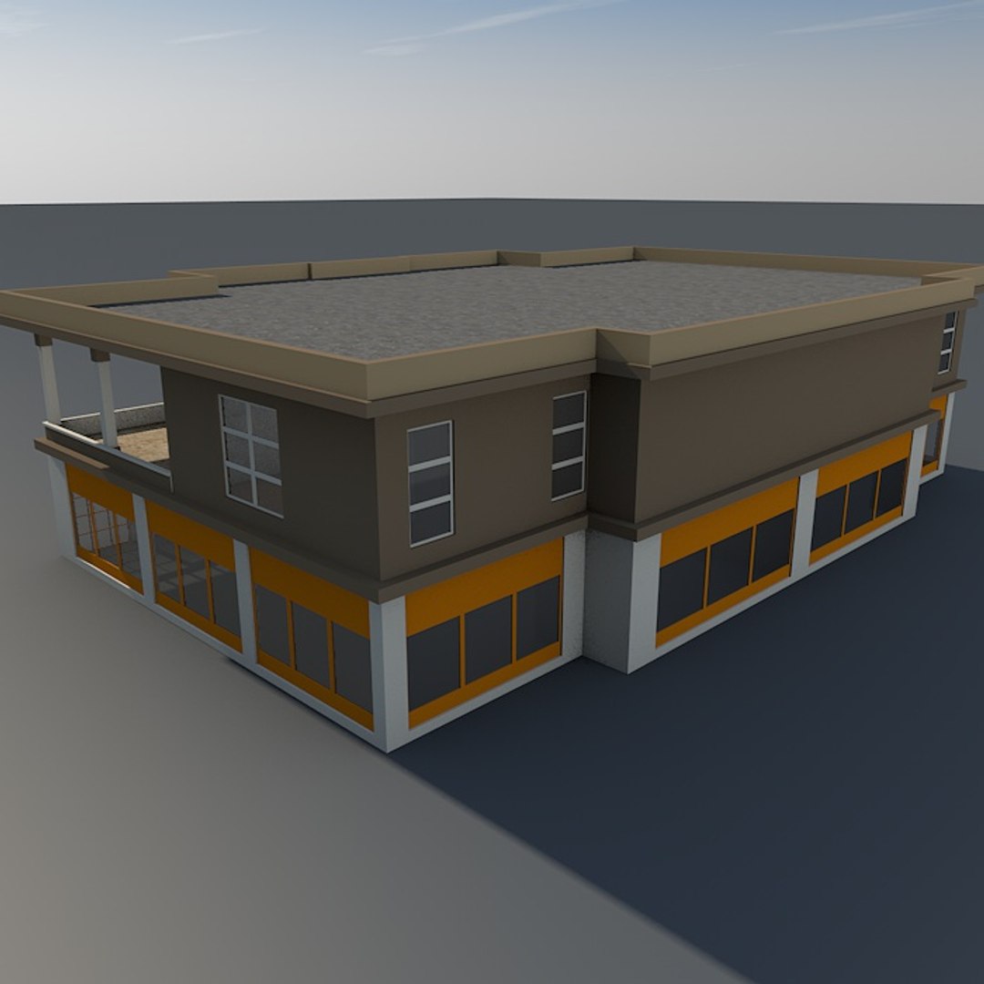 3d Model Building Interior House