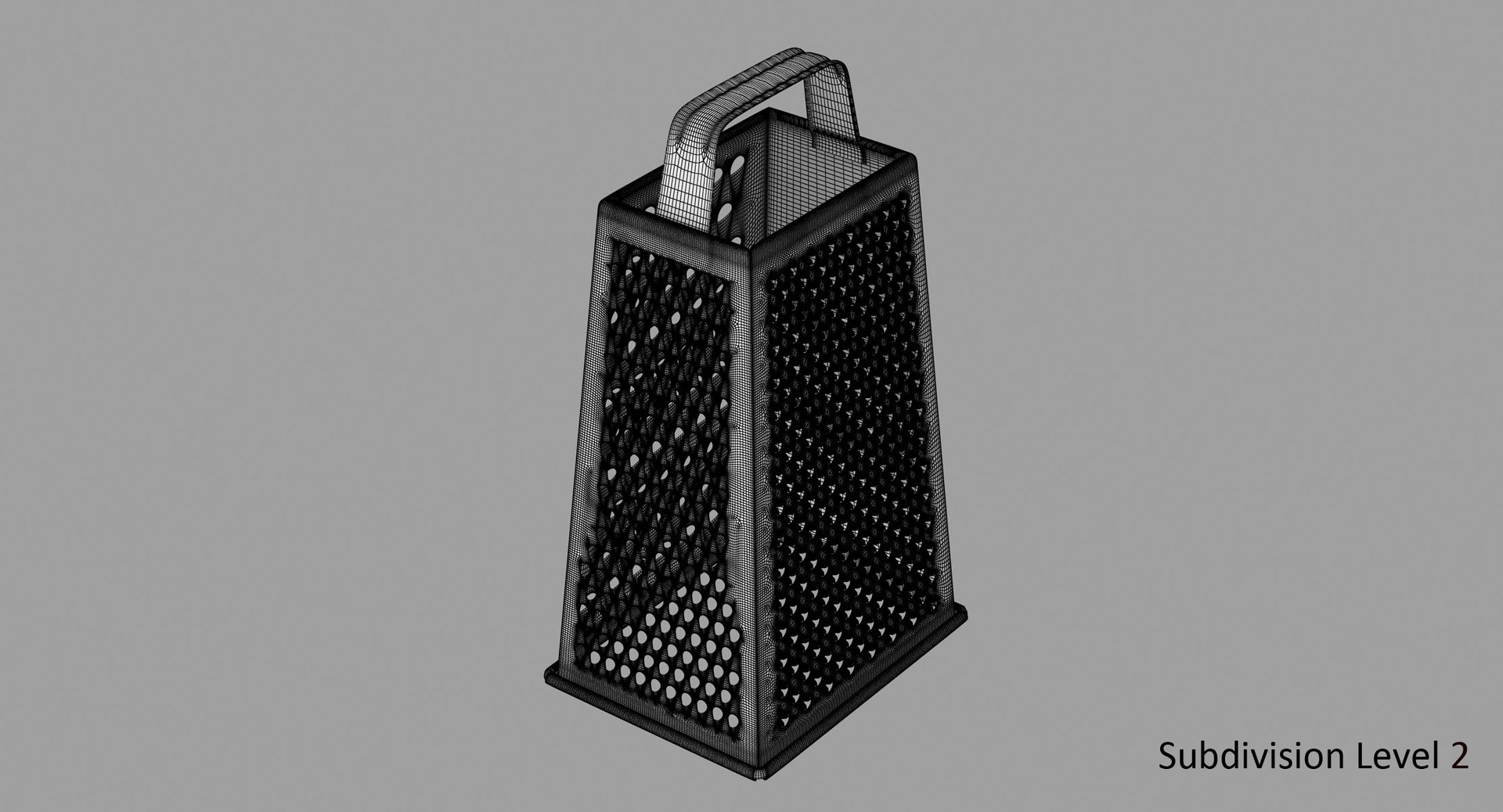 Grater 3d Model