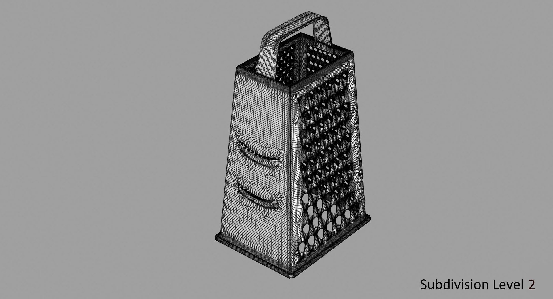 Grater 3d Model
