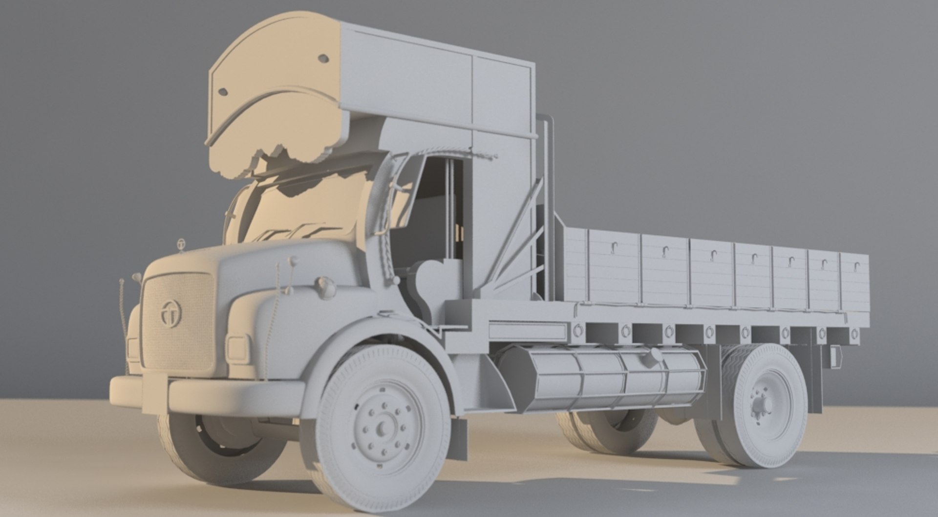 Kerala Lorry 3D Model - TurboSquid 1496574