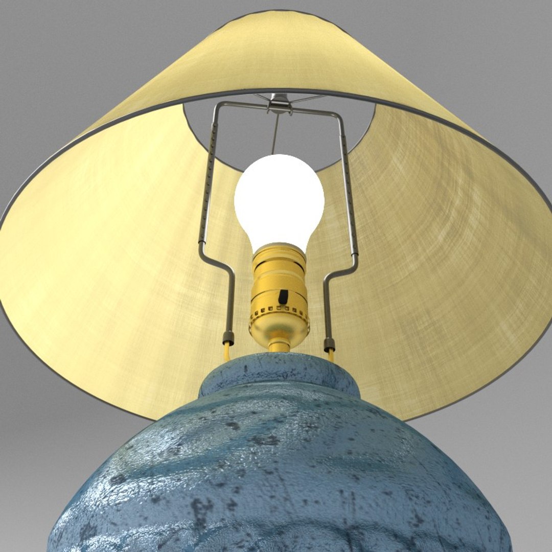 3d Model Blender Cycles Lamp Light