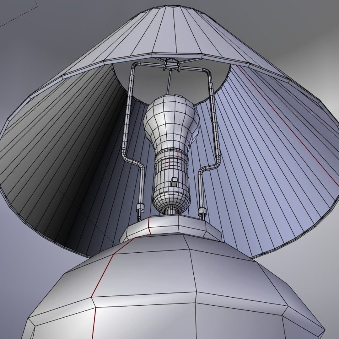 3d Model Blender Cycles Lamp Light