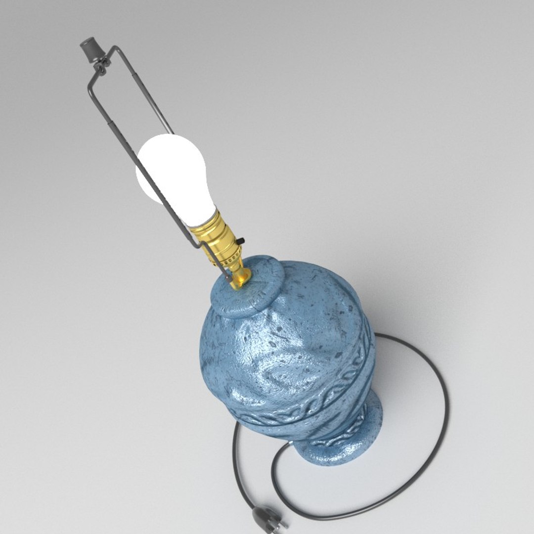 3d Model Blender Cycles Lamp Light