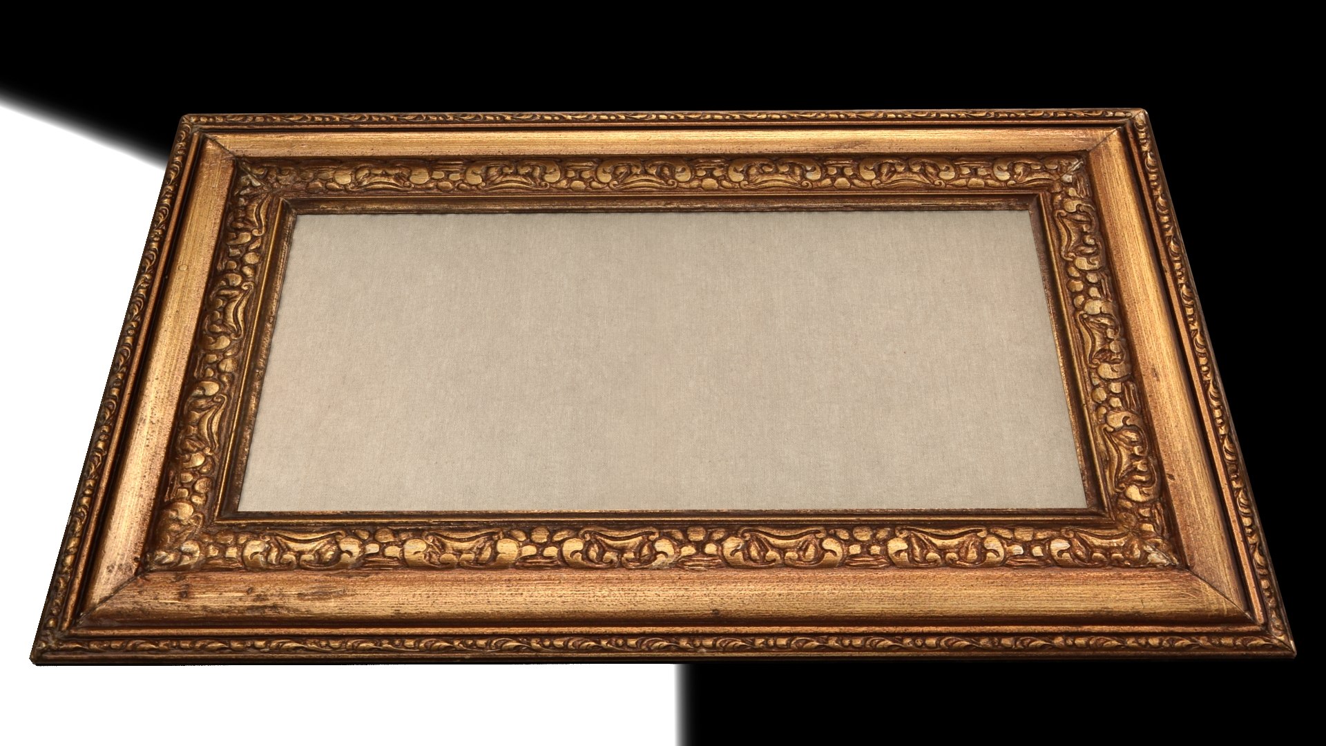 Old Painting Frame 3d Model