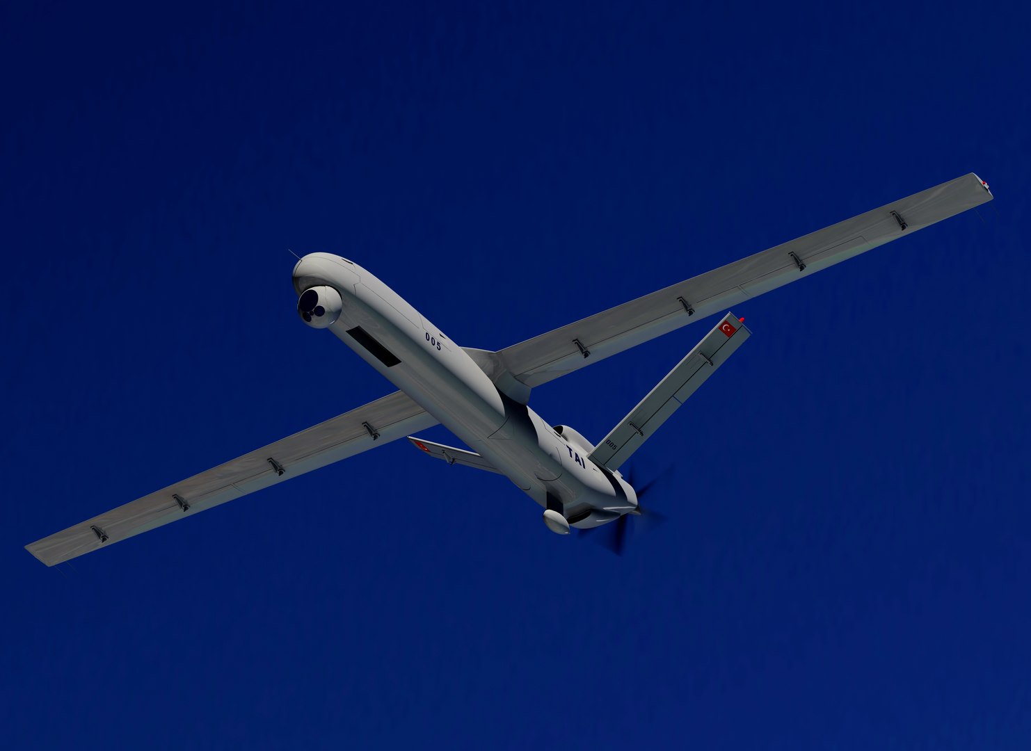 3d Model Unmanned Vehicle Uav Anka