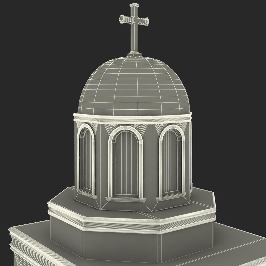Latin Mausoleum 3d Model