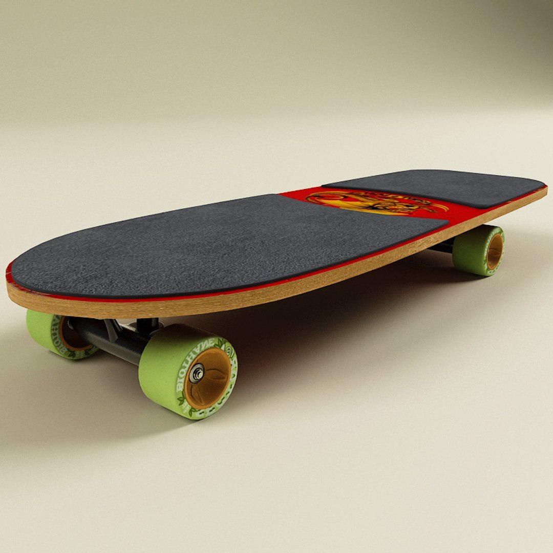 Skate Board V2 3ds