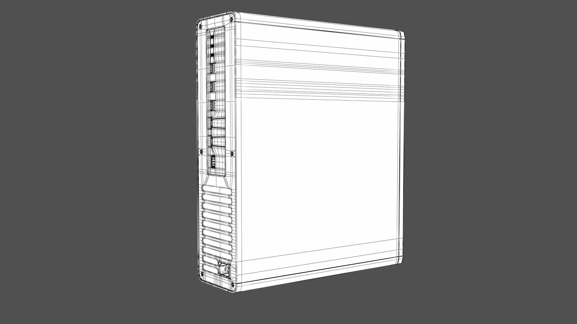 3D Generic Slim Desktop Pc Model - TurboSquid 1520360