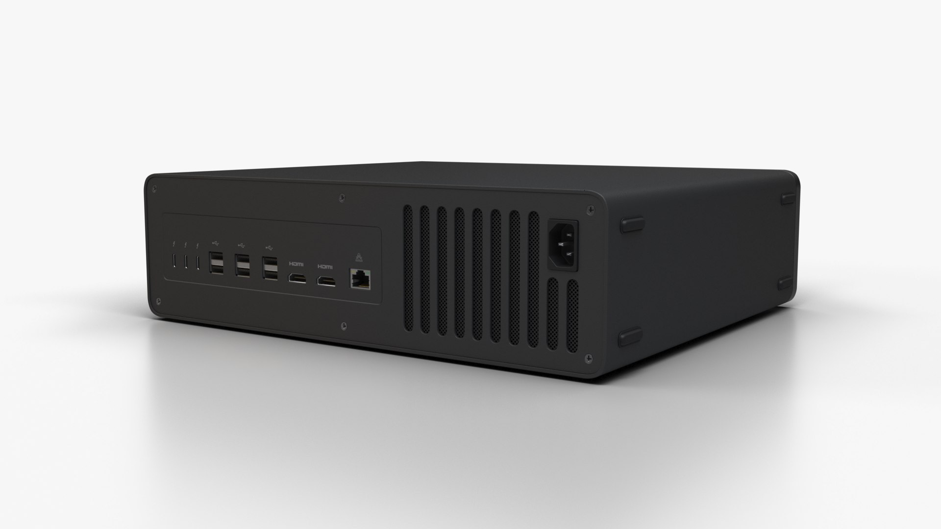 3D Generic Slim Desktop Pc Model - TurboSquid 1520360