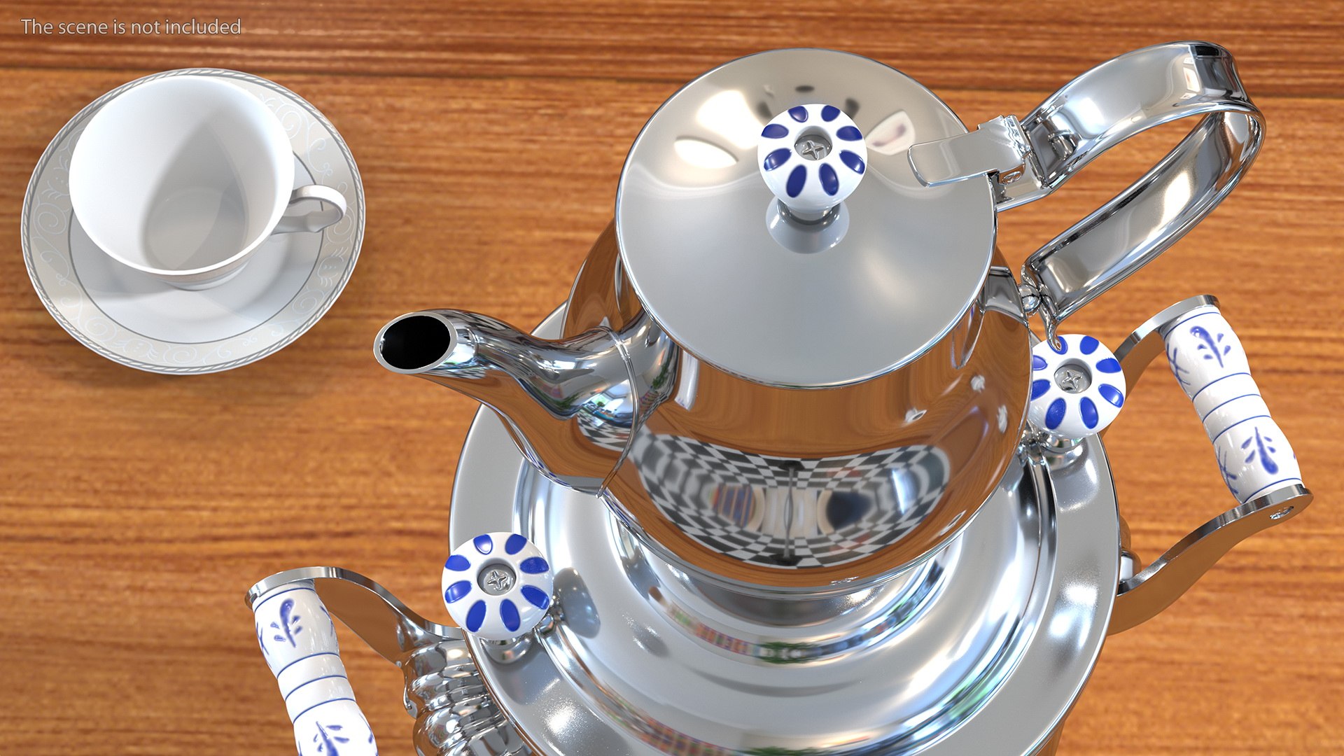 Modern Russian Samovar Set 3D Model - TurboSquid 1665096