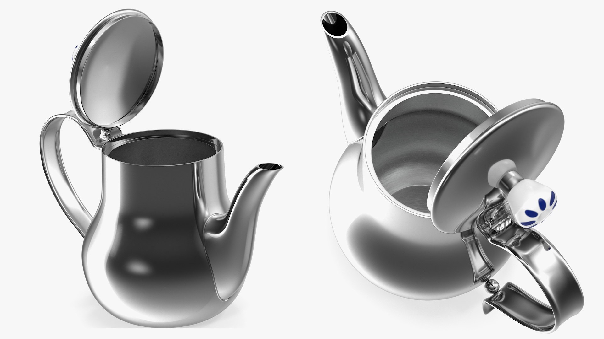 Modern Russian Samovar Set 3D Model - TurboSquid 1665096